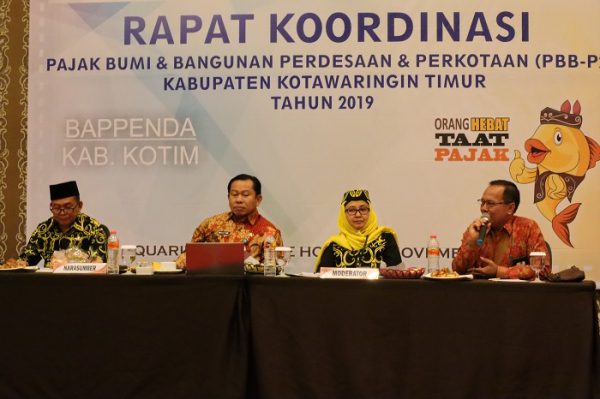 Rapat Koordinasi PBB-P2 Kab. Kotawaringin Timur 2019 - Diskominfo Kotim